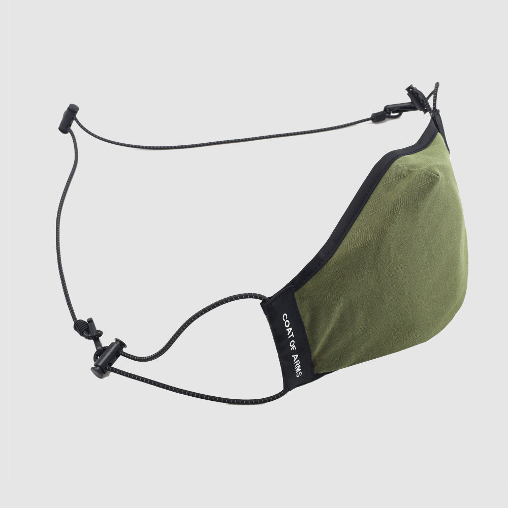Cotton Ripstop Face Mask - Olive – Coat of Arms