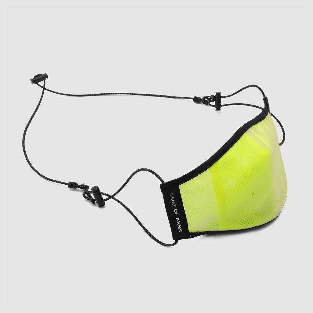 Polyurethane Face Mask - Neon Yellow – Coat of Arms